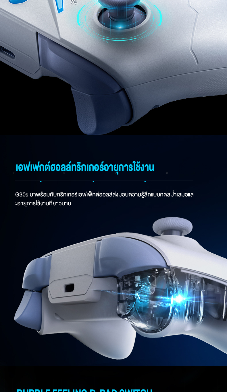 Thunderobot G30S เกมแพดควบคุมเกมไร้สาย บลูทูธ 2.4G | Shopee Thailand