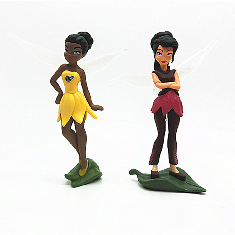 โมเดลฟิกเกอร์ PVC รูป Disney Tinker Bell Flower Angel Silvermist ...