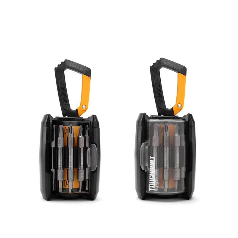 Toughbuilt TB-H5S2-MR-A ไขควงสองหัว + กล่องบิตวงล้อหมุน | Shopee Thailand