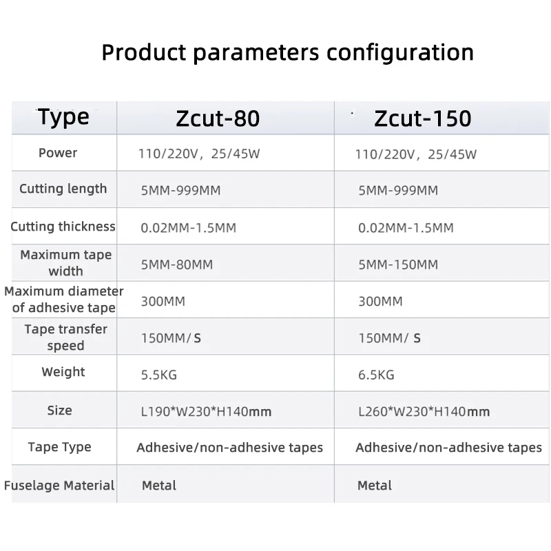 Zcut-150 Zcut-80 เครื่องตัดเทปอัตโนมัติ PET / PE ฟิล์มตัดกระดาษ เครื่องตัดเทปกาวไฟฟ้า | Shopee ...