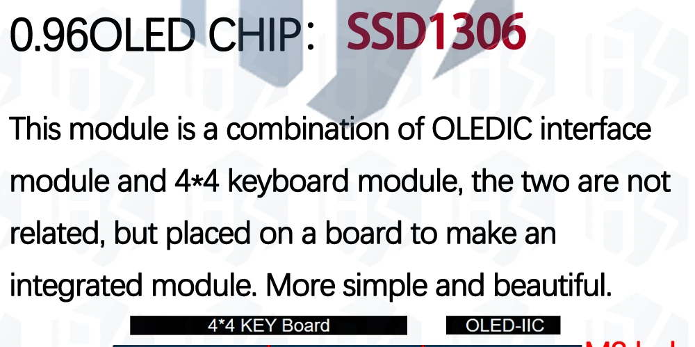 โมดูลหน้าจอ Oled 0 96 1 3 นิ้ว Ssd1106 Ssd1306 พร้อมคีย์บอร์ด 4x4 16p สําหรับ Arduino Shopee