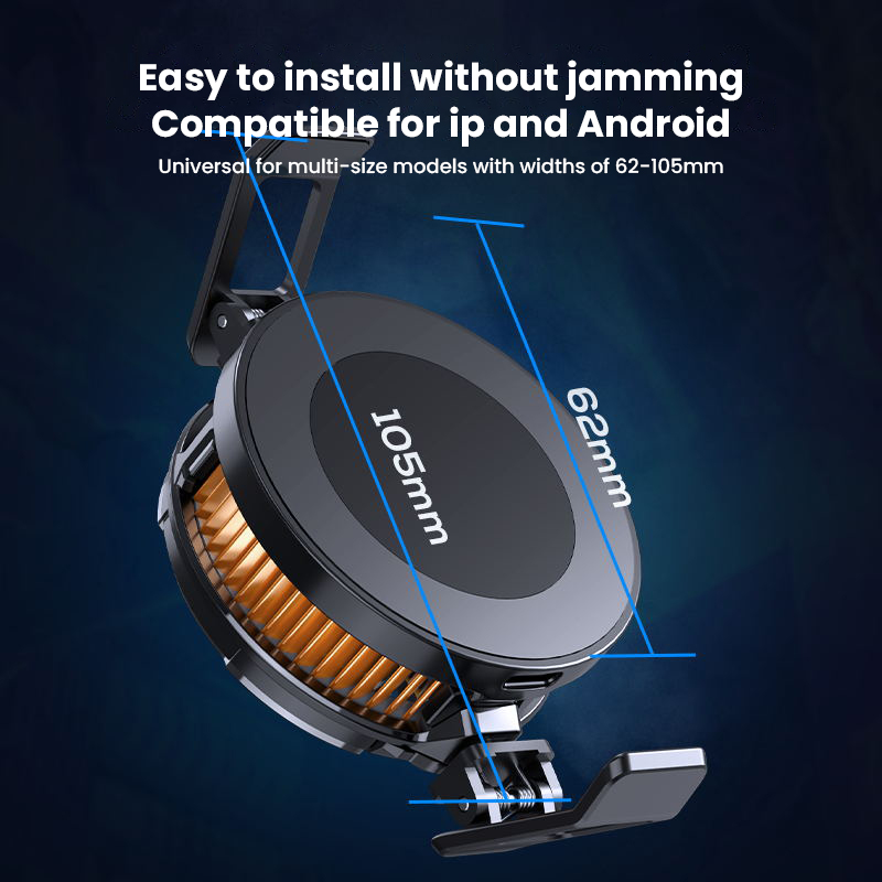 Bluewow CX07 พัดลมระบายความร้อนโทรศัพท์มือถือ แบบแม่เหล็ก สําหรับแท็บเล็ต แล็ปท็อป แท็บเล็ต ...