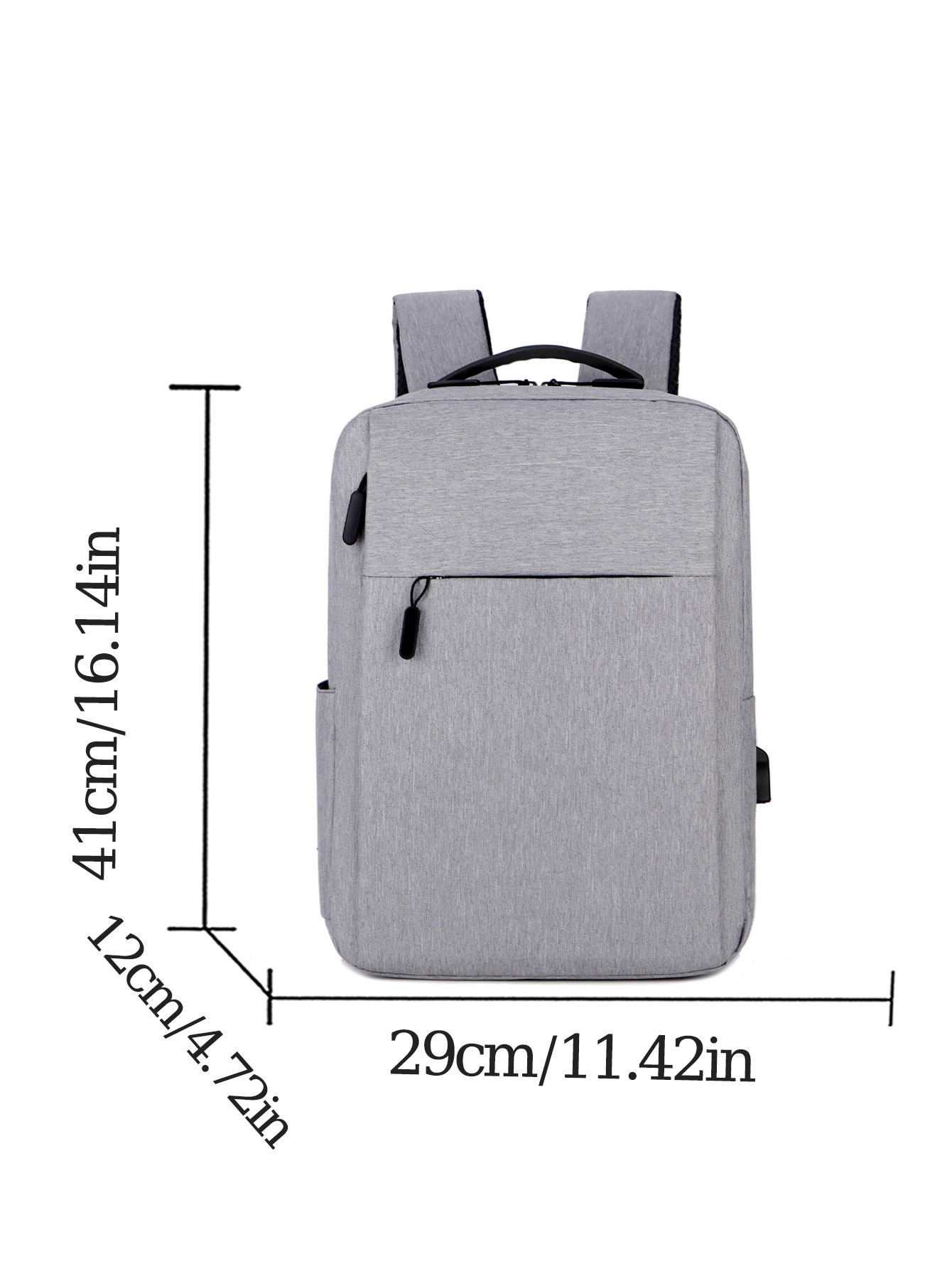 กระเป๋าสะพายไหล่ลําลอง ผ้าออกซ์ฟอร์ด กันน้ํา แต่งซิปคู่ ขนาดใหญ่ จุของ ...