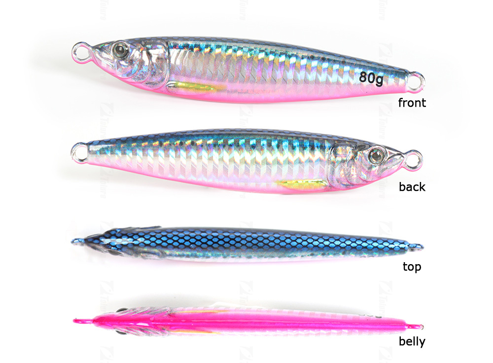 Tolure 2024 ใหม่ Jigging Lures 40g 60g 80g Long Casting Fishing Jig Lure 三维 พิมพ์ Body Luminous ...