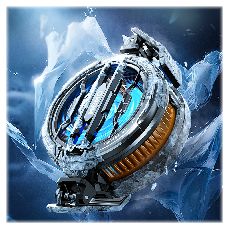 Bluewow CX07 พัดลมระบายความร้อน ฮีตซิงก์ PUGB แบบพกพา สําหรับโทรศัพท์มือถือ | Shopee Thailand