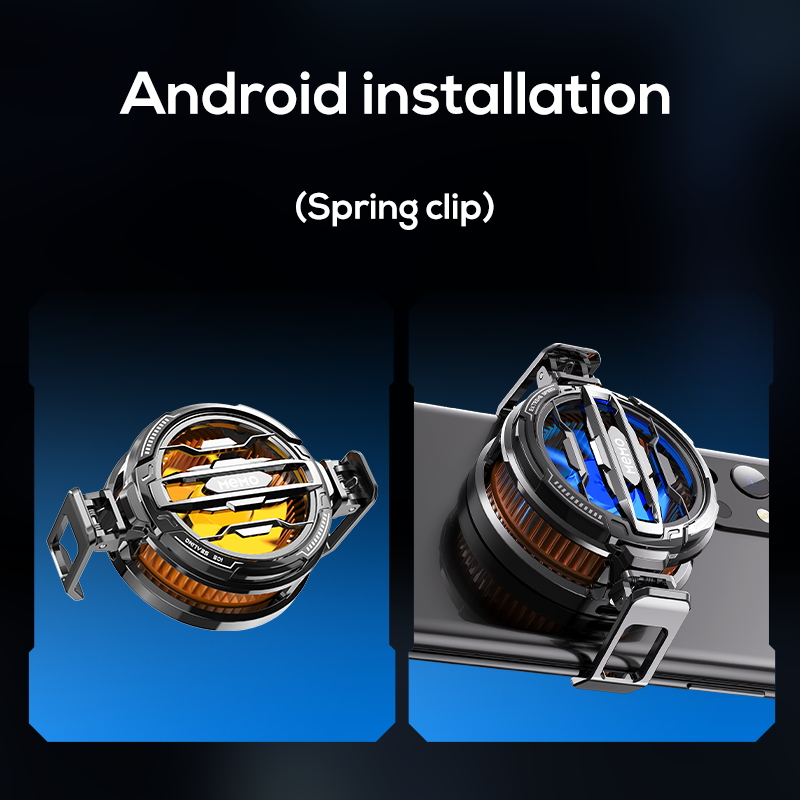 Bluewow CX07 พัดลมระบายความร้อน ฮีตซิงก์ PUGB แบบพกพา สําหรับโทรศัพท์มือถือ | Shopee Thailand