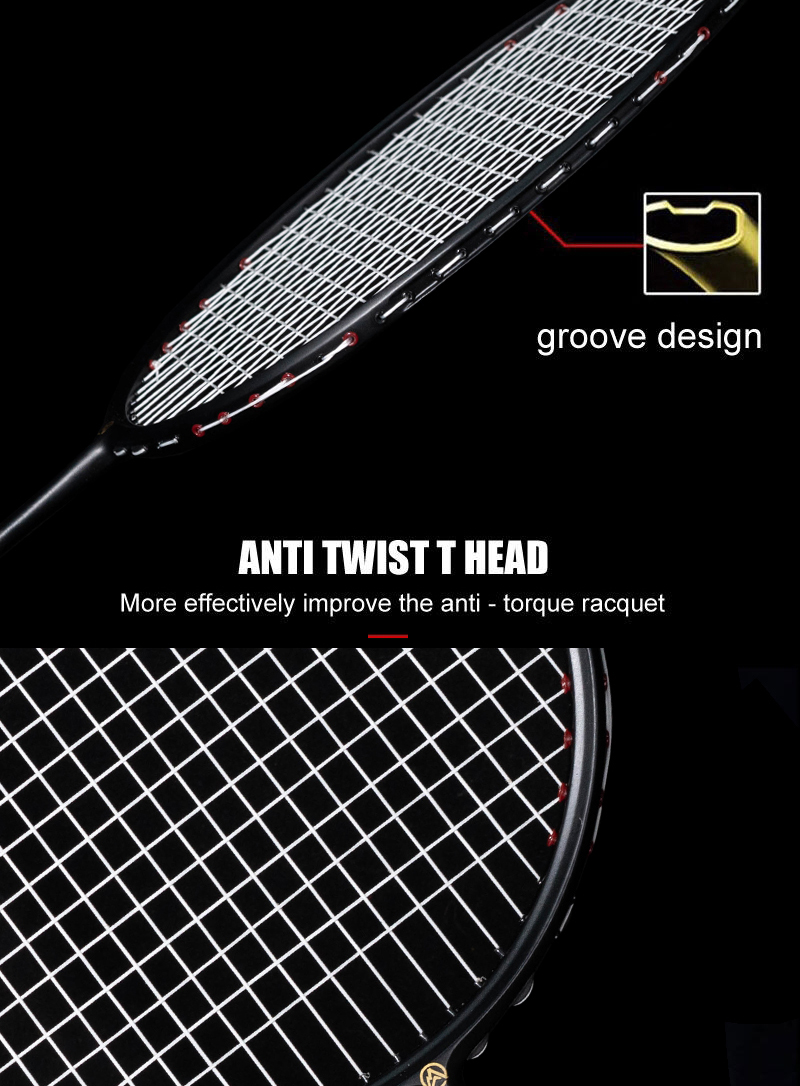 ALP XHP 6U 72g Ultralight G5 100% คาร์บอนไฟเบอร์ไม้แบดมินตันพร้อมกล่อง ...