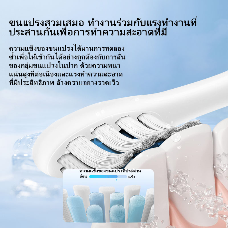 หัวแปรงสีฟัน T301 T302 แบบเปลี่ยน สําหรับ Xiaomi Mijia T301 T302 Xiao mi Mijia T301 T302 4 ชิ้น ...