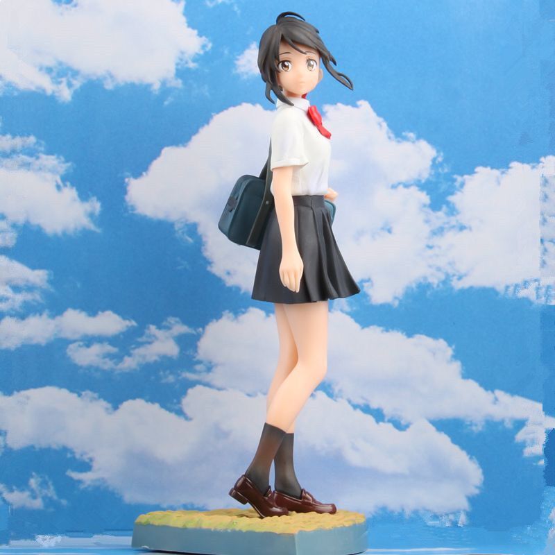 ตุ๊กตาฟิกเกอร์ Pvc อนิเมะ Your Name Tachibana Taki Miyamizu Mitsuha ...