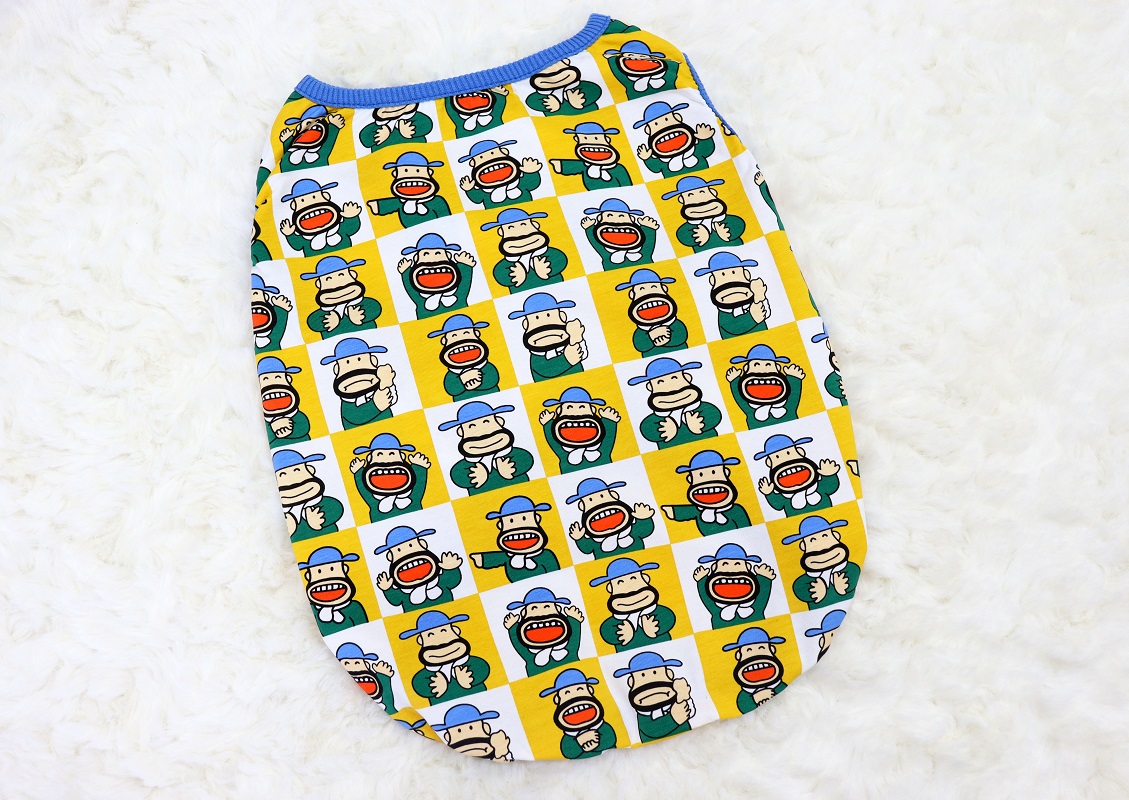 GOU-HOME เสื้อหมา ผ้าฝ้าย แบบบาง ป้องกันขนร่วง กันรอยขีดข่วน สไตล์ ...