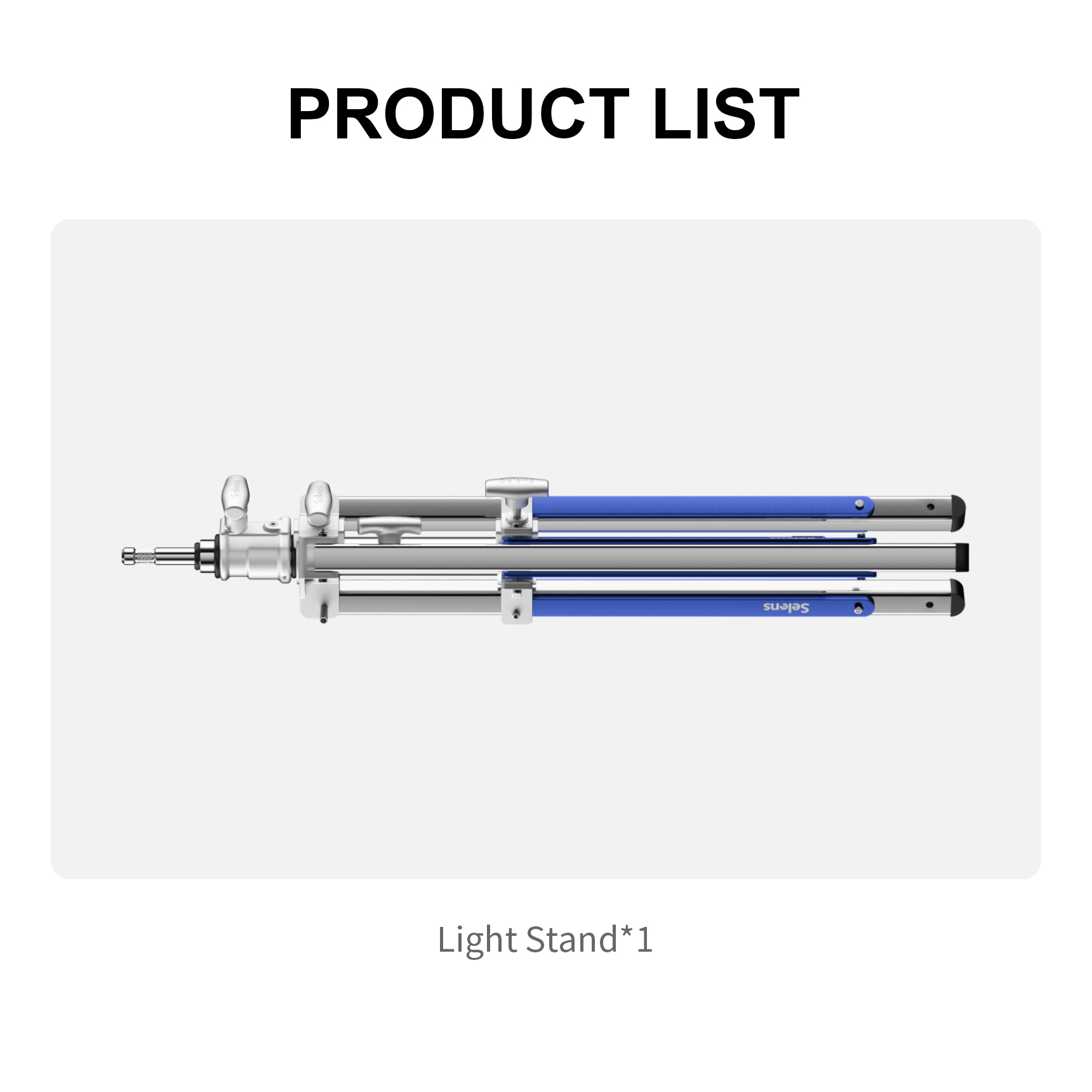 Selens Lowboy Light Stand ขาตั้งกล้องโลหะ สําหรับถ่ายภาพสตูดิโอ | Shopee Thailand