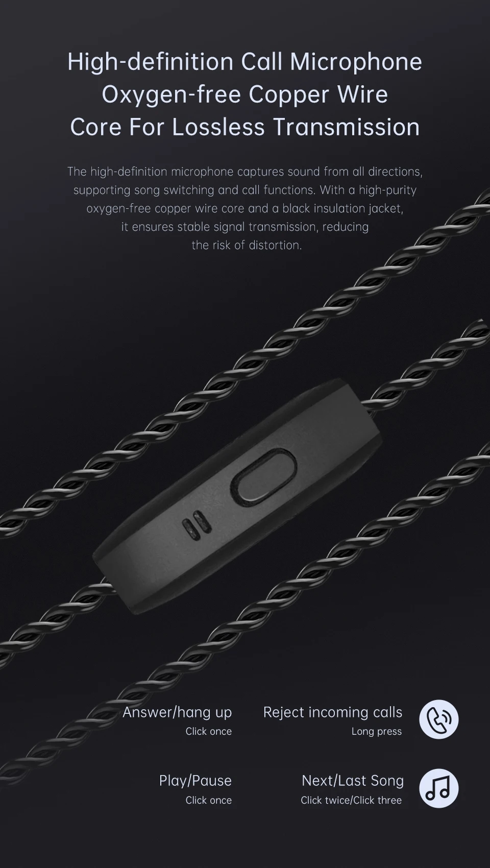 Nd DTS ชุดหูฟังไดนามิก แบบมีสาย 14.2 มม. ขนาดใหญ่ ประสิทธิภาพสูง ...