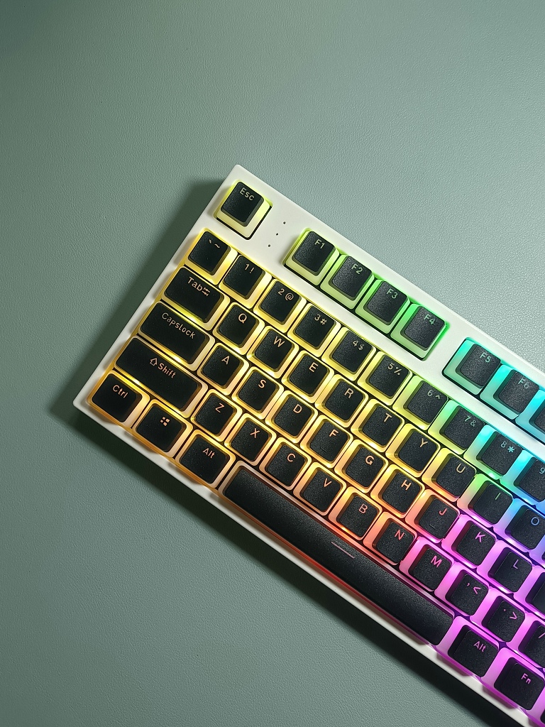 Pudding Keycaps 130Keys ปุ่มคีย์บอร์ด Transparent Backlit PBT Material ...