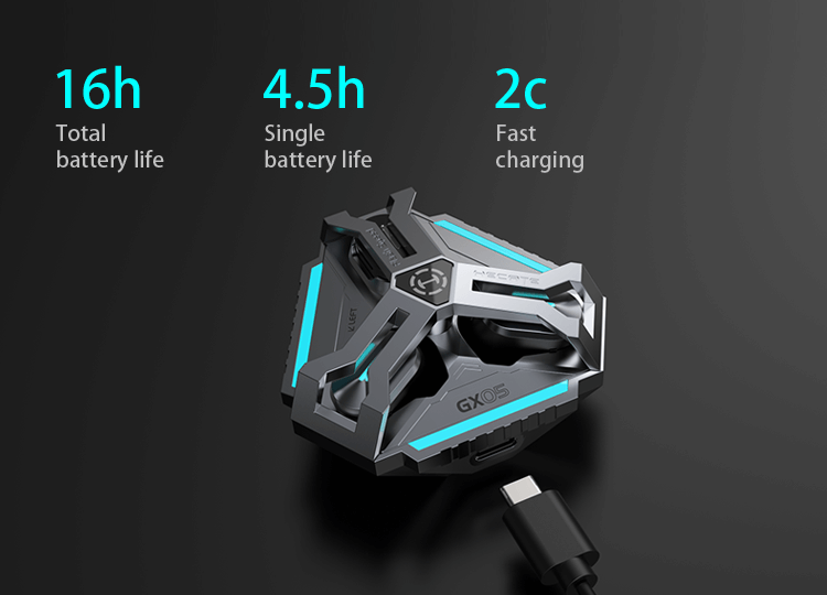 Edifier GX05 หูฟังเกมมิ่งไร้สาย TWS เอฟเฟคไฟ RGB 15ms ชาร์จเร็ว ENC ไมโครโฟนคู่ ตัดเสียงรบกวน สี ...