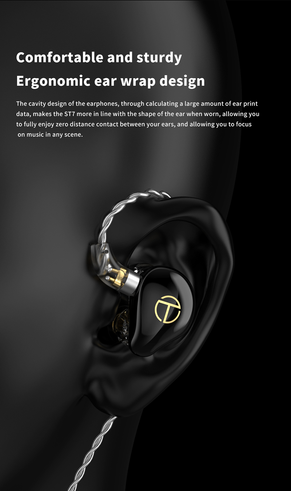 Trn ST7 2DD+5BA หูฟังไฮบริด HIFI ตัดเสียงรบกวน สําหรับเล่นกีฬา | Shopee ...