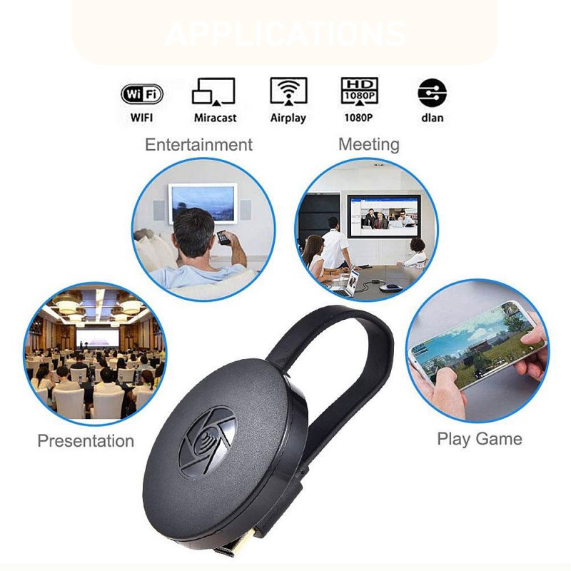 G2 4K Wireles s Hdmi DONGLE Google Chrome Cast AnyCast WeCast / Hdmi ...