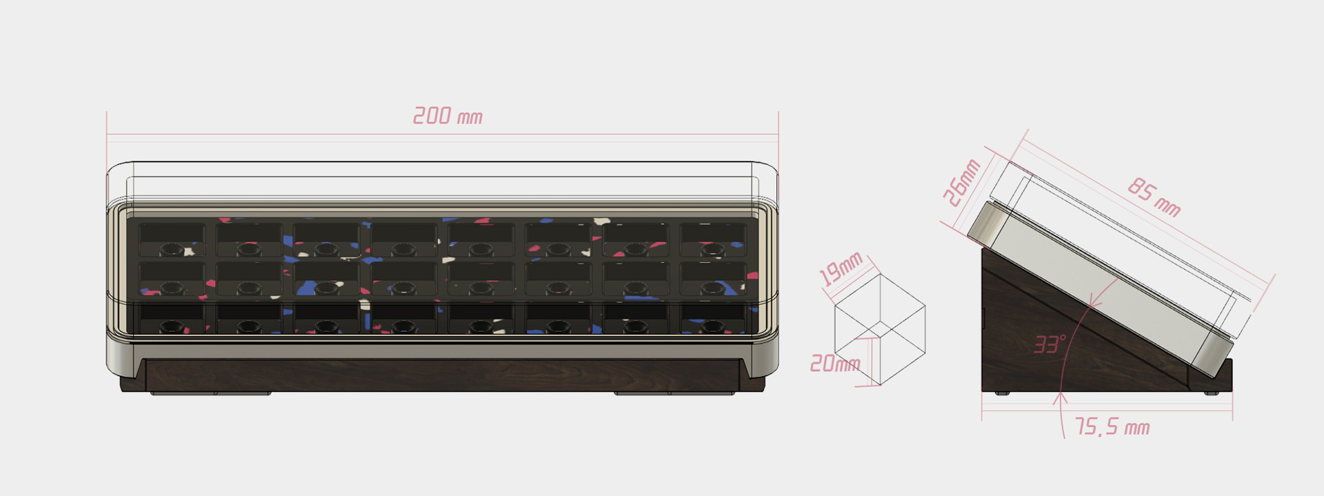 Kbdfans PANDORA ARTISAN TRAY | Shopee Thailand
