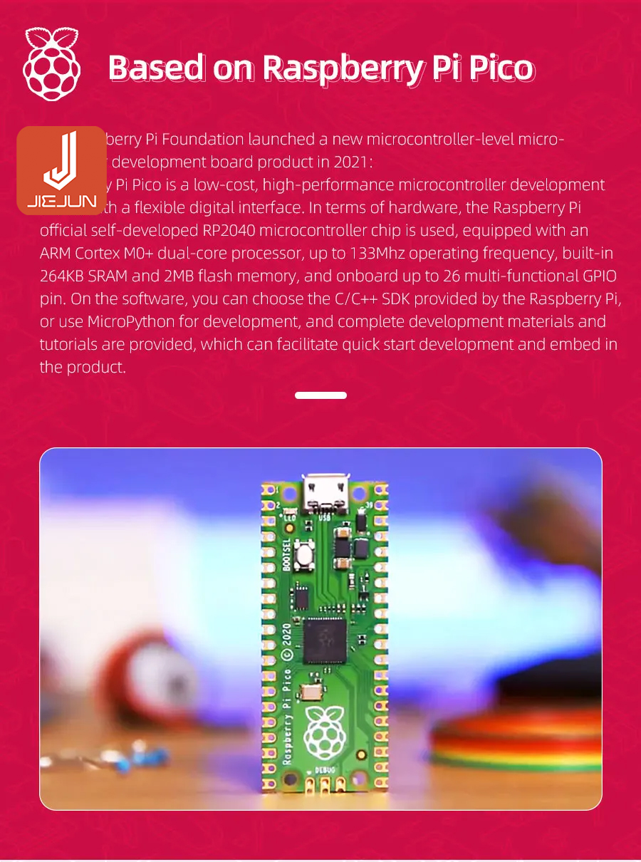 บอร ์ ดพัฒนา Raspberry PI pico Sensor Kit เริ ่ มต ้ นด ้ วยบอร ์ ดพัฒนาการเขียนโปรแกรม ...