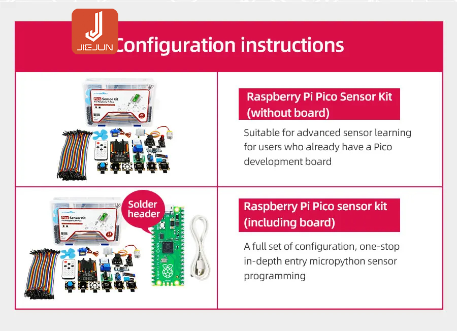 บอร ์ ดพัฒนา Raspberry PI pico Sensor Kit เริ ่ มต ้ นด ้ วยบอร ์ ด ...
