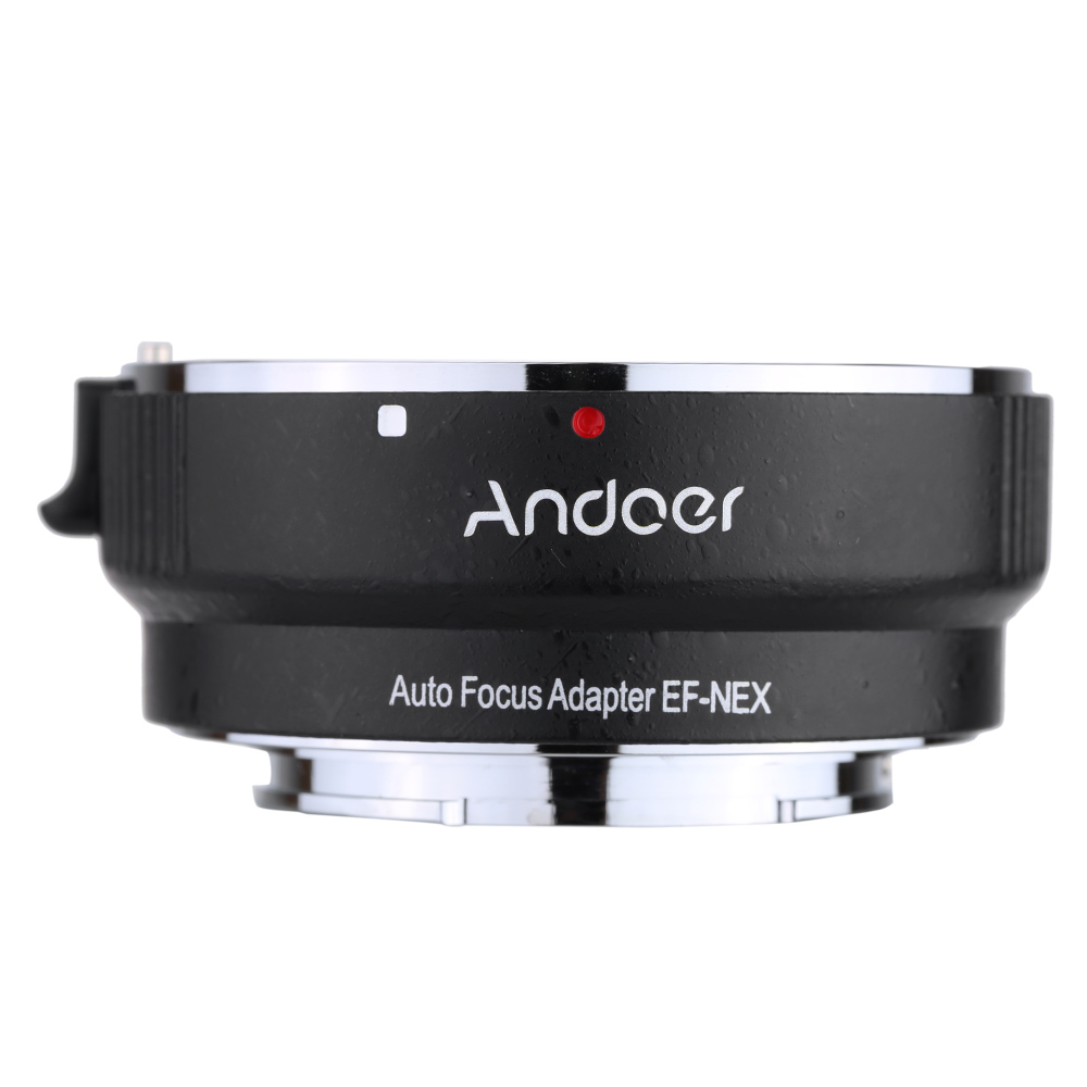 Andoer แหวนอะแดปเตอร์โฟกัสอัตโนมัติ Af Ef-Nexii สําหรับเลนส์ Canon Ef Ef-S สําหรับ Sony Nex E ...