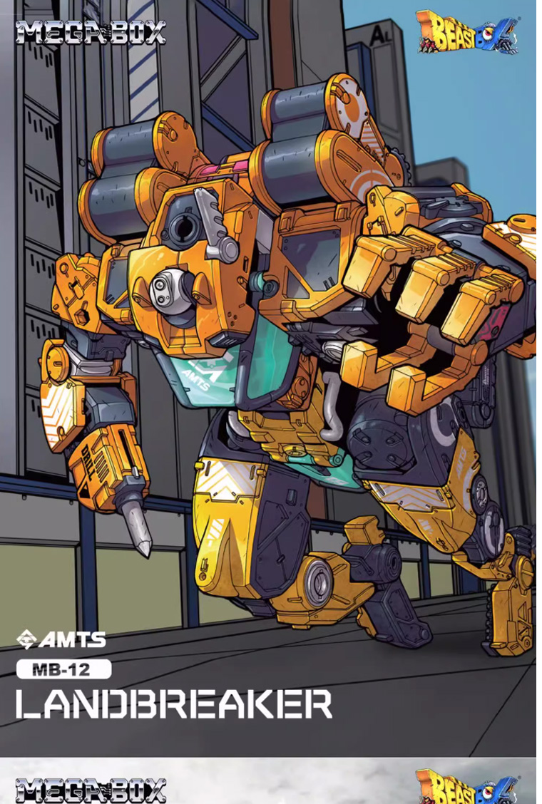 Beastbox Groundbreaker Universal Box Series All-around Team Earth ...