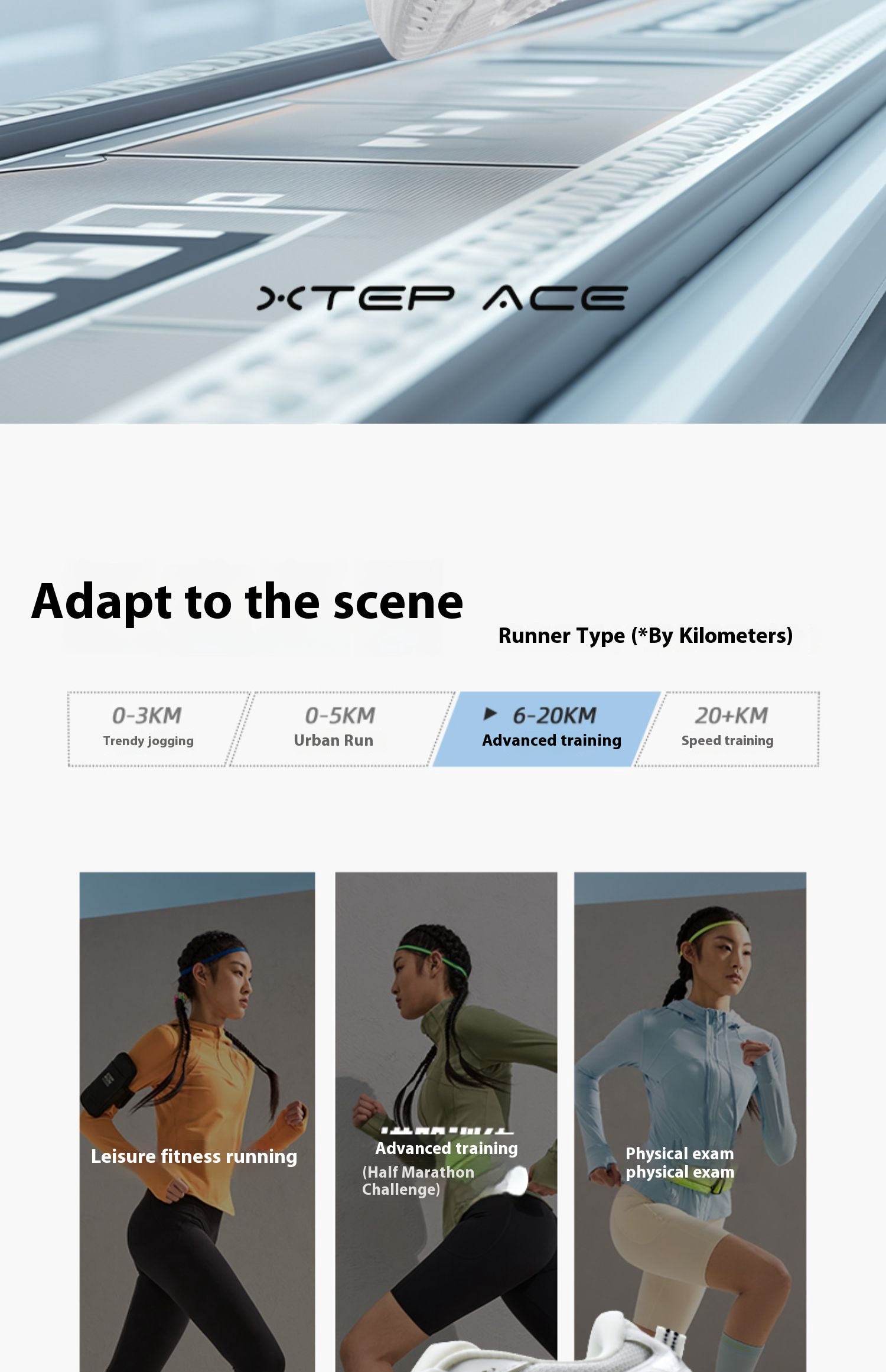 Xtep Lingbu Pro รองเท้าวิ่งผู้หญิง Rebound สนับสนุนสบายมั่นคง Widefoot ...