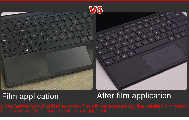 ตัวป ้ องกันครบชุดสําหรับ Microsoft Surface Pro1/ Pro2/Pro3/Pro4/Pro5/Pro6/Pro7/Pro8สติ ๊ กเกอร ...