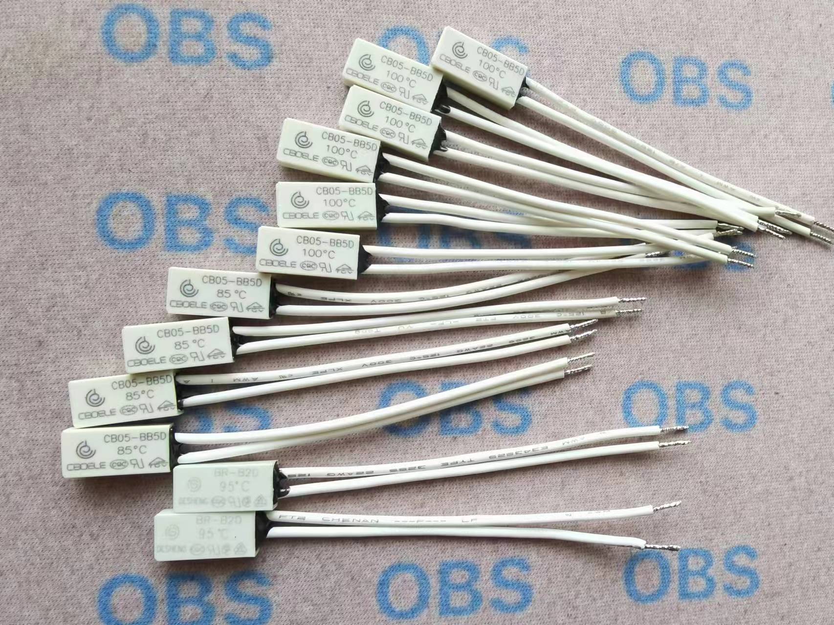 ( ซื ้ อ 2 ชิ ้ น ) BR-B2D 75℃-b ปิดปกติ 85℃-b Thermostat 50 องศา 60 ...