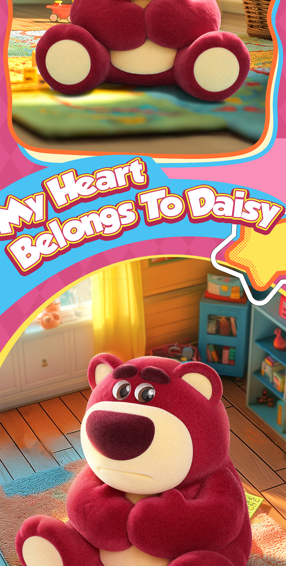 52TOYS Disney Lotso Limited Edition-My Heart Belongs To Daisy Action ...