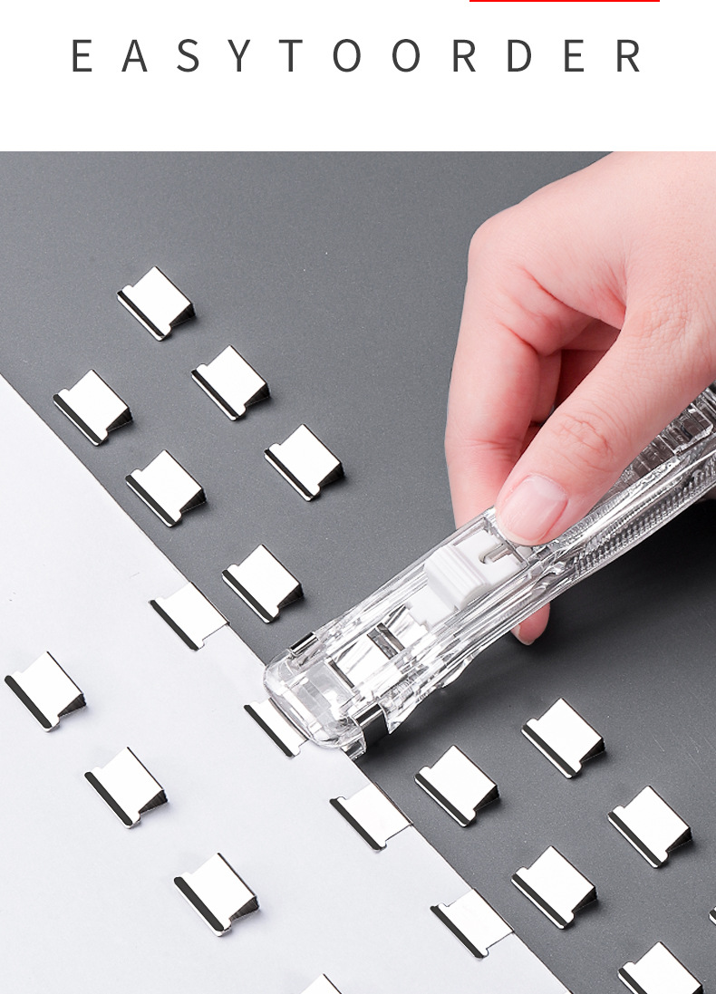 เครื ่ องจ ่ ายคลิปแบบกด /Push-clamp-stapler ไร ้ ความเสียหายจากกระดาษ ...