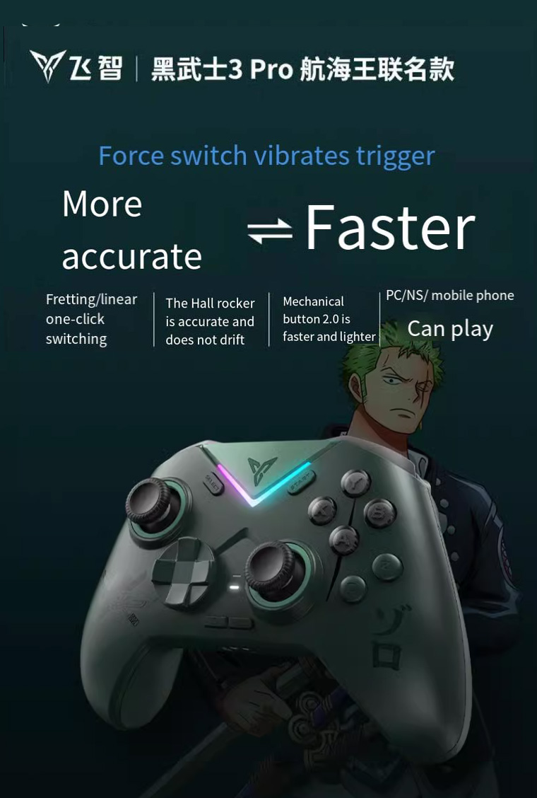 Flydigi Vader 3 Pro One Piece Joint Game Controller Hall จอยสติ ๊ ก ...