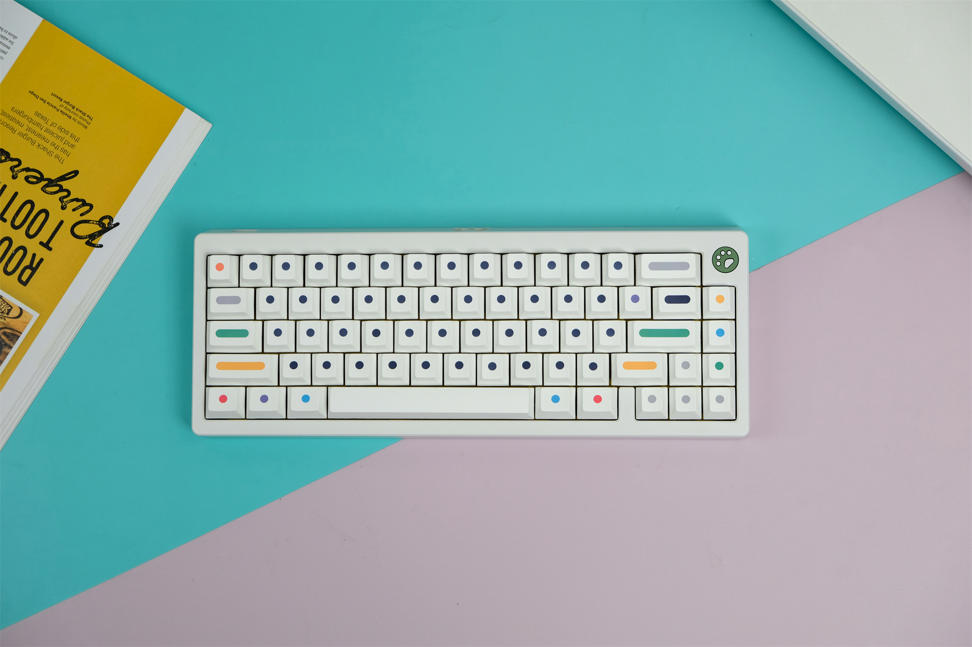 Gmk Dots Keycaps PBT Dye-sub Cherry Profile Keycap Custom Keycap เข ้ า ...