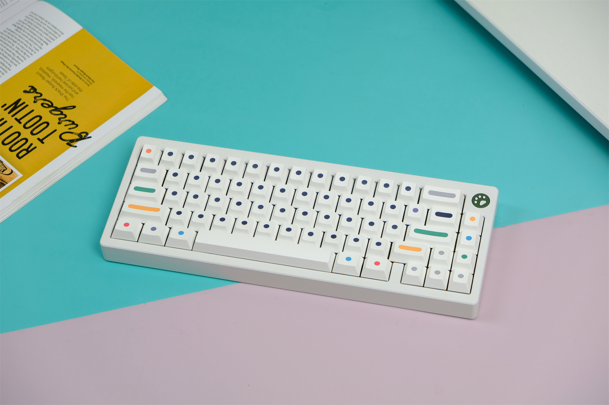 Gmk Dots Keycaps PBT Dye-sub Cherry Profile Keycap Custom Keycap เข ้ า ...