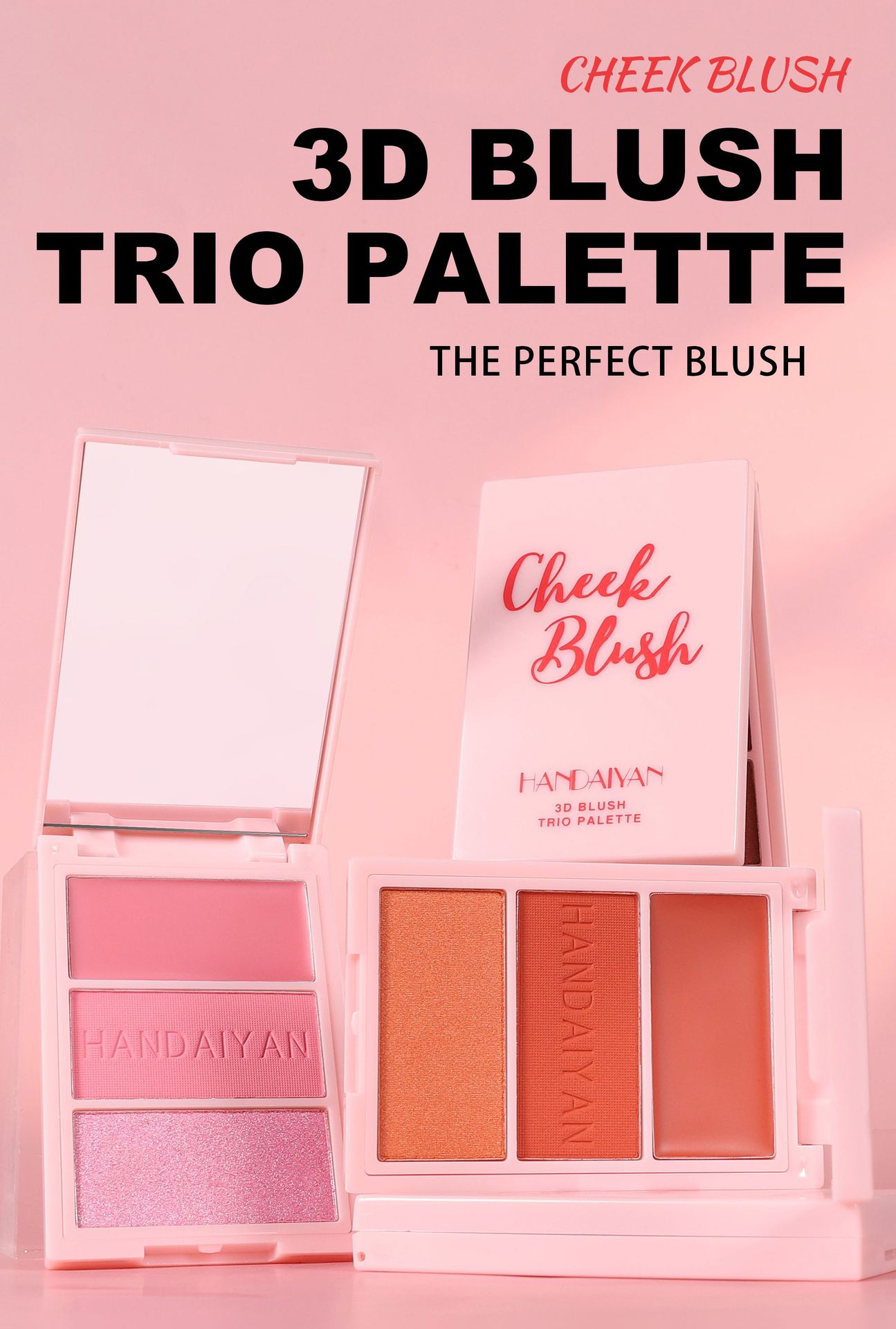 Blush Palette Highlighting Contouring Palette Brightening Face ...