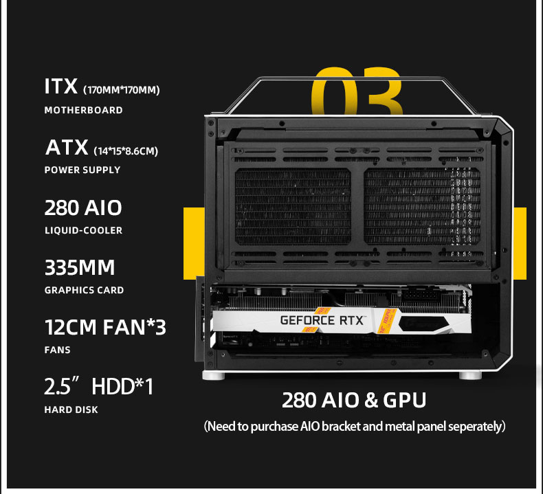 Mechanical Master C28 Little Horizon ITX/MATX เมนบอร ์ ด/Full Tower ...