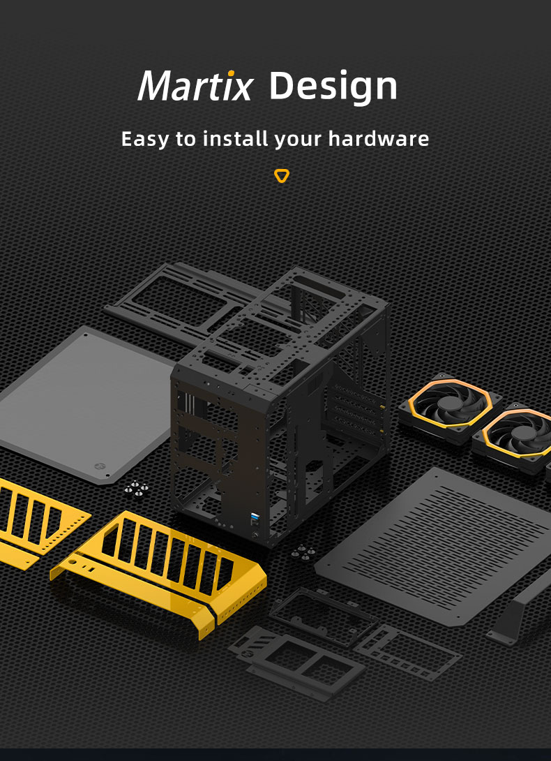 Mechanical Master C28 Little Horizon ITX/MATX เมนบอร ์ ด/Full Tower ...