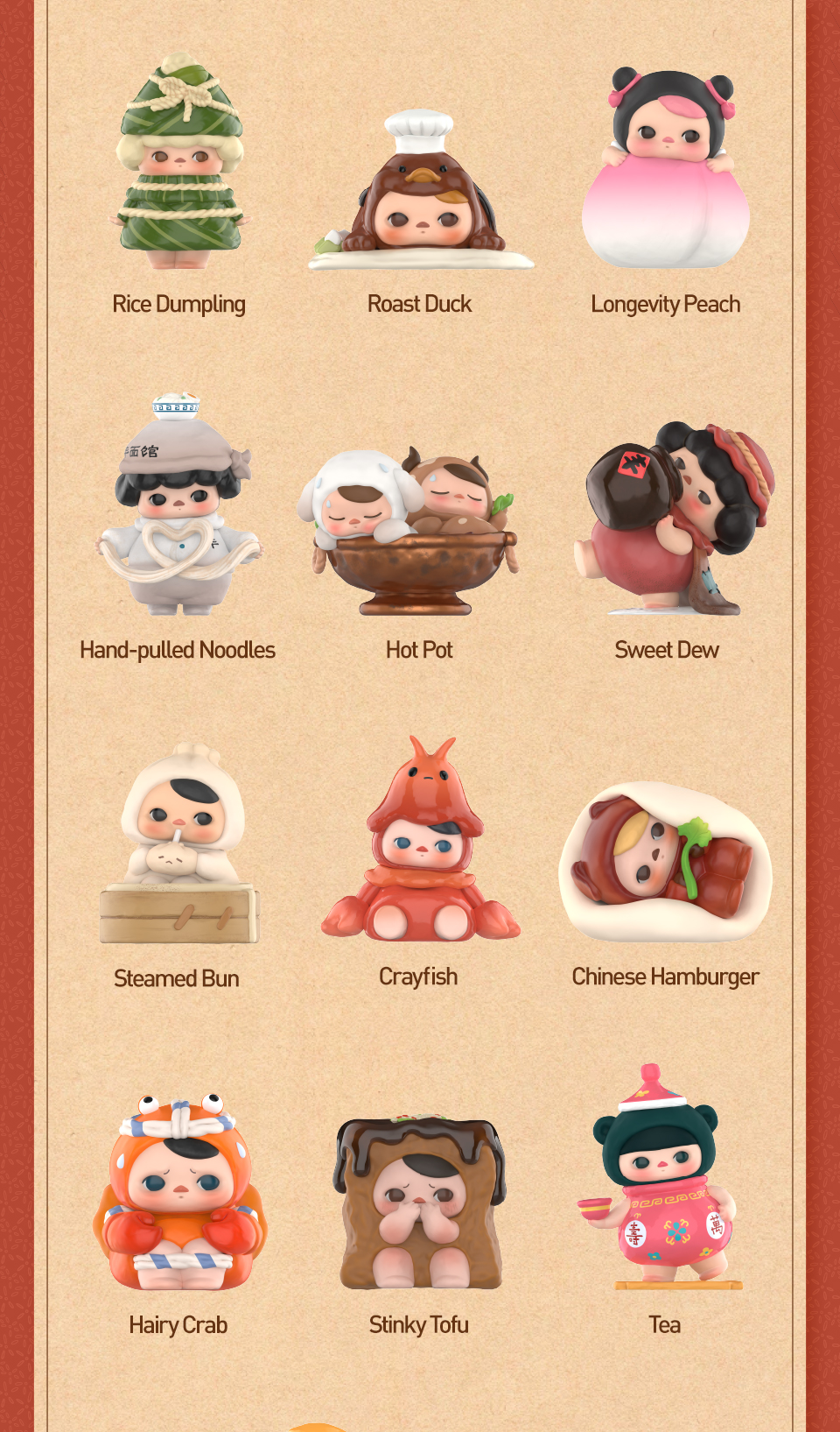 POP MART PUCKY The Feast Series Figures (Whole Set) | Shopee Thailand