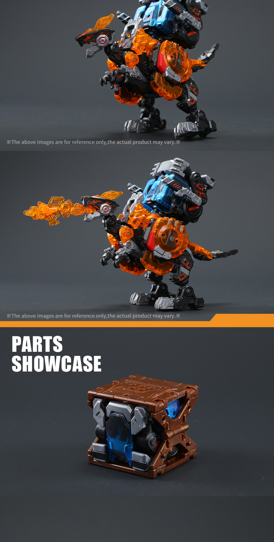 52TOYS Beastbox BB-49PR Pyromancer And BB-02CR Cryomancer Mecha ...
