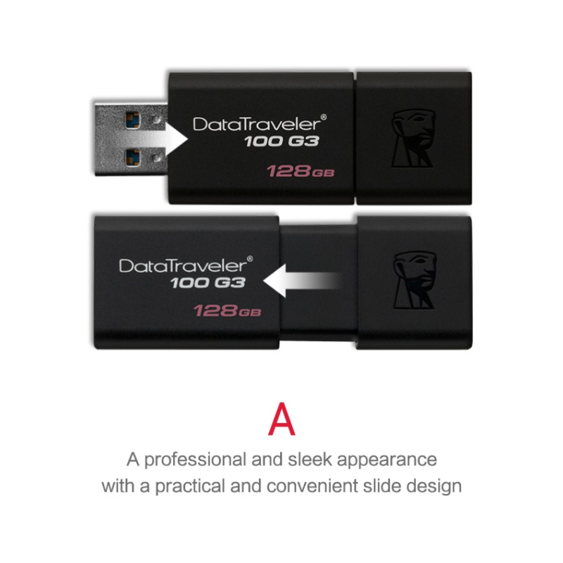 แฟลชไดรฟ์ Kingston USB3.2 256GB, 8GB, 128GB, 16GB, 32GB, 64GB ไดร์เวอร์แล็ปท็อปแบบพกพา, สําหรับ ...