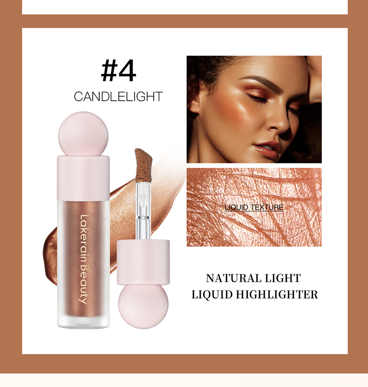 Lakerain Rare Light Liquid Highlighter Luminizer สําหรับ Body Face ...