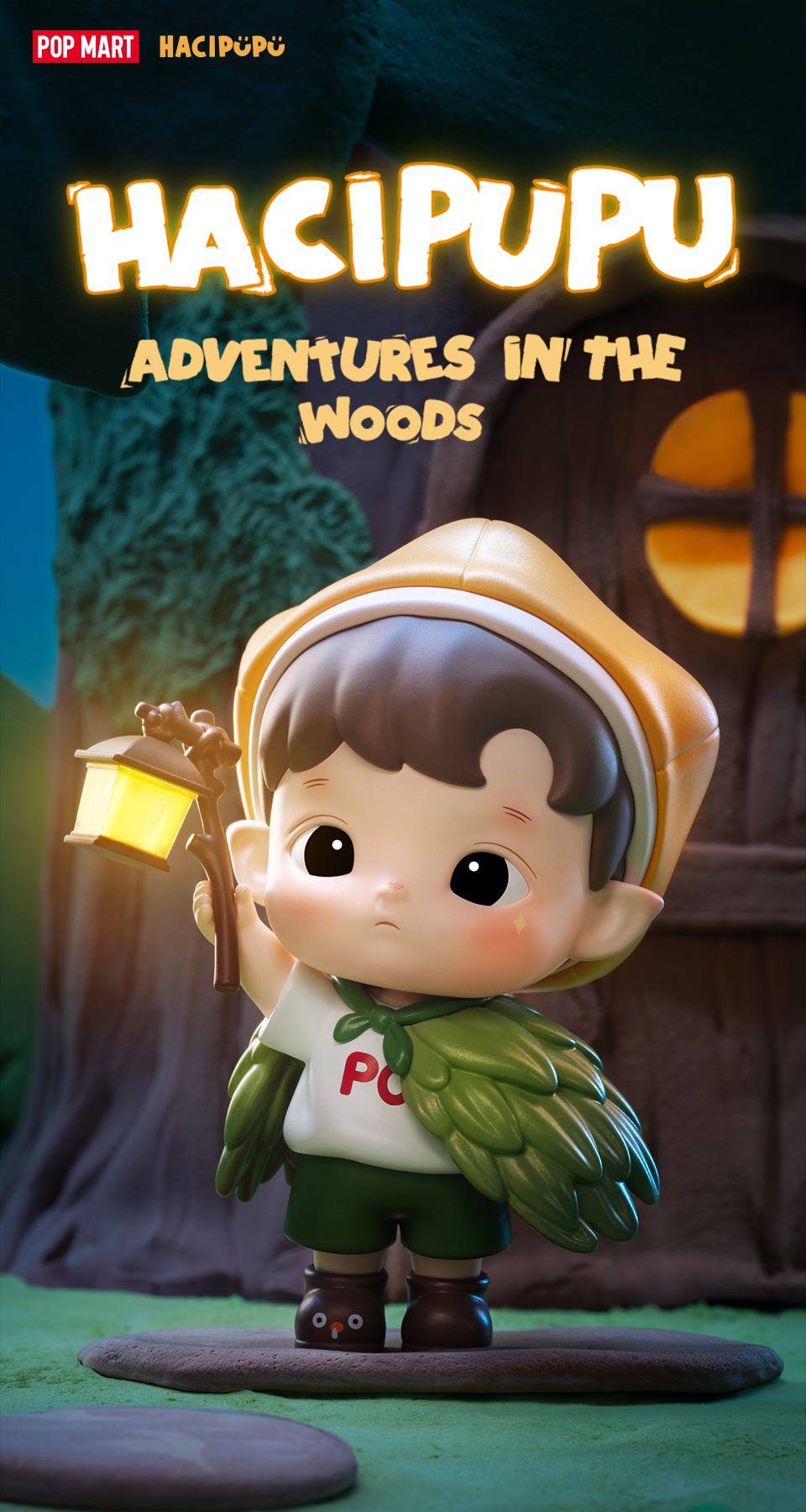 POP MART HACIPUPU Adventures In The Woods Series Figures Blind Box ...