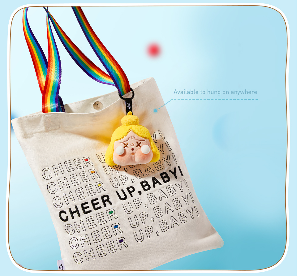POP MART CRYBABY CHEER UP, BABY! SERIES-Plush Pendant Blind Box ...