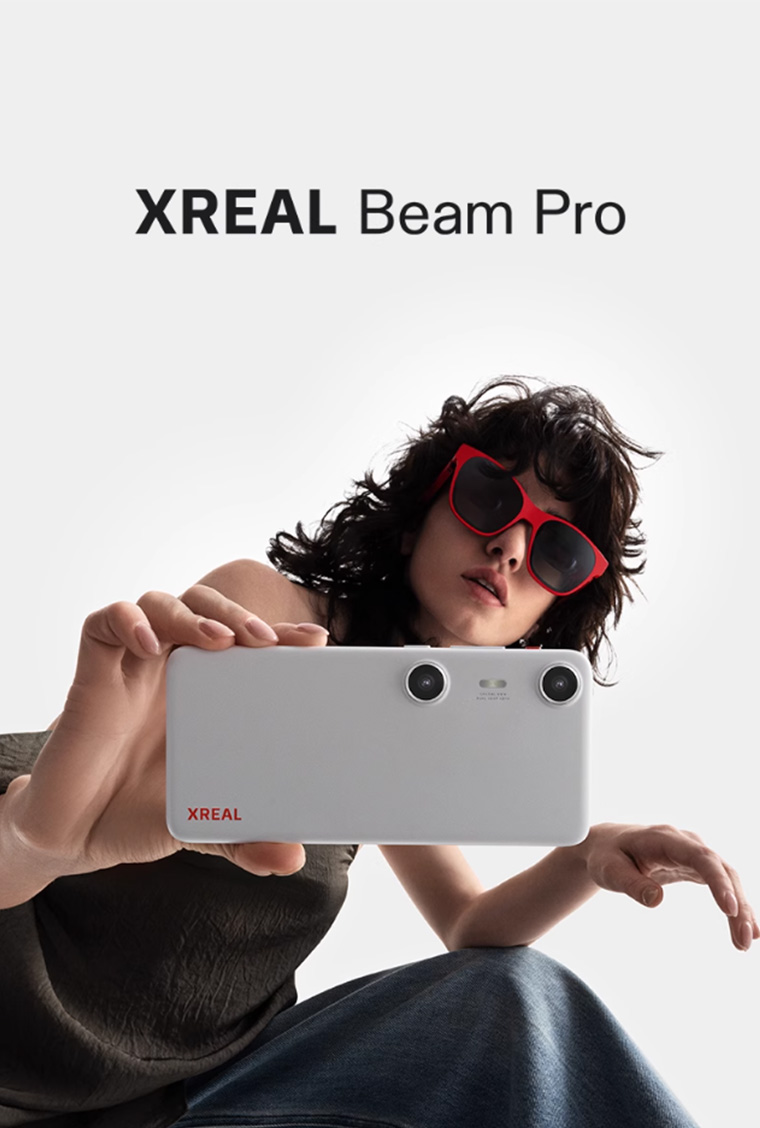 Xreal Beam Pro AR Space Computing Terminal ปรับให้เข้ากับแว่นตา Air Series Computing สมจริง 3D ...