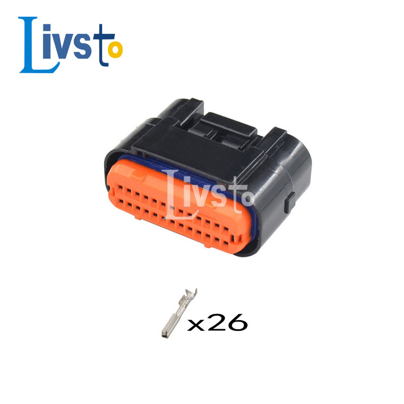 1 ชุด 26 Pin/Way JAE MX23A Series ECU ชายหญิงปิดผนึกกันน ้ ํา Connector ...