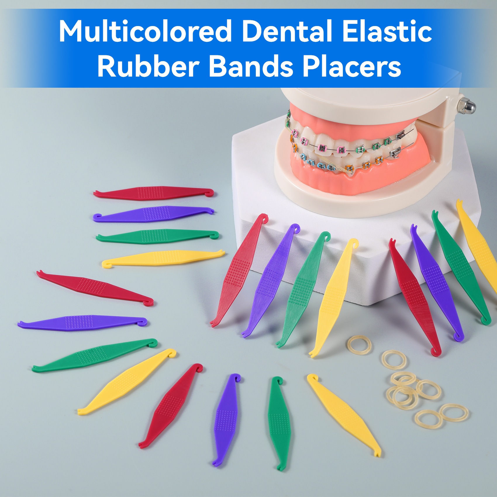 50 ชิ ้ นทันตกรรมทิ ้ ง Elastomeric Elastic Placer | Shopee Thailand