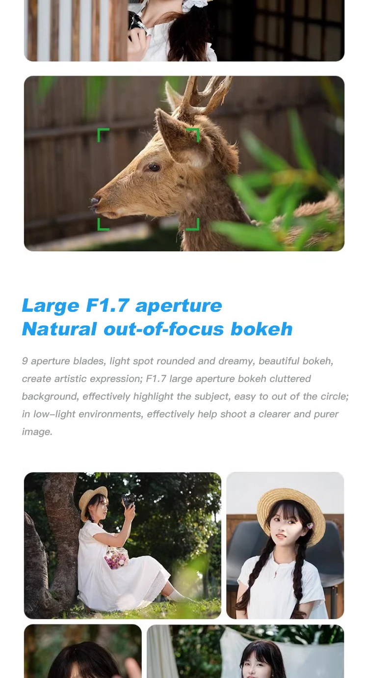 Viltrox AF 56mm F1.7 APS-C เลนส ์ น ้ ําหนักเบารูรับแสงขนาดใหญ ่ สําหรับ Fuji X Mount สําหรับ ...