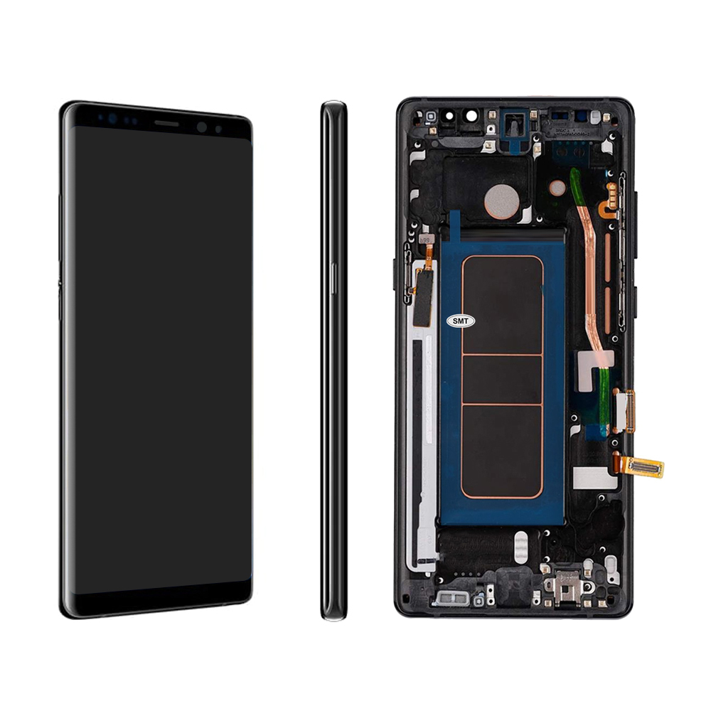 หน้าจอ TFT สําหรับ Samsung Note8 N950 N950U SM-N950F/DS จอแสดงผล LCD Touch Screen Digitizer ...
