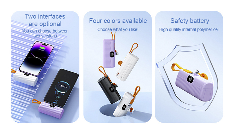 LUOBR P03/P05 Power Bank รองรับการชาร์จอย่างรวดเร็ว 10000mAh IP/TypeC ...