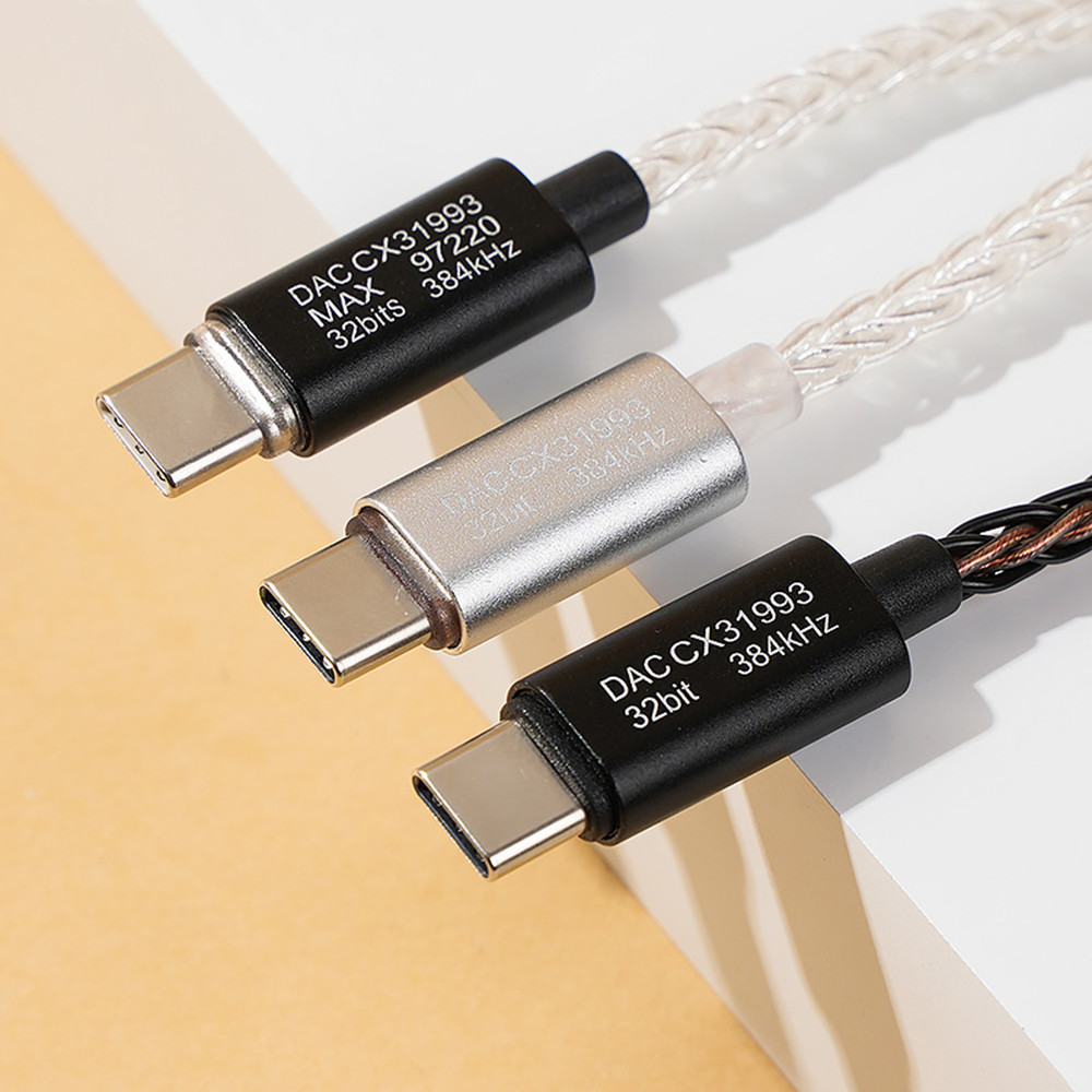 Conexant CX31993 USB Type C หูฟัง DAC หูฟัง Amp 3.5 มม.เอาต ์ พุตสําหรับ Android Windows10 โทร ...