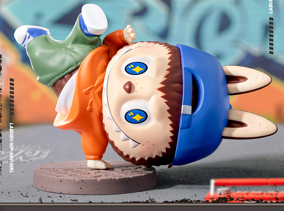 POP MART LABUBU Hip-hop Girl Figure | Shopee Thailand
